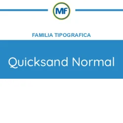 Quicksand Normal Bold: Descargar Fuente Gratis | MaisFontes
