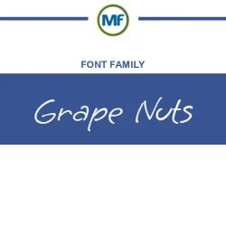 Grape Nuts Regular: Free Font Download | MaisFontes