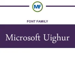 Microsoft Uighur Bold Font: Free Download | MaisFontes