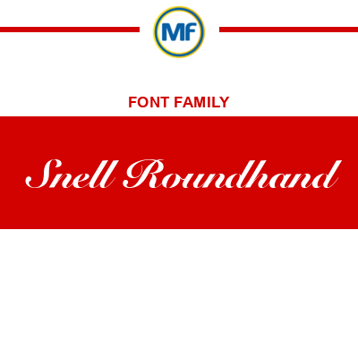 Download Snell Roundhand Fonts | MaisFontes