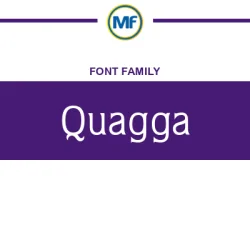 Quagga Bold: Free Font Download | MaisFontes