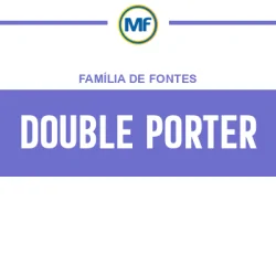 Double Porter 6: Baixar Fonte Grátis | MaisFontes
