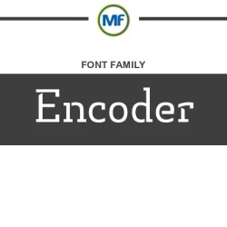 Encoder Fat: Free Font Download | MaisFontes