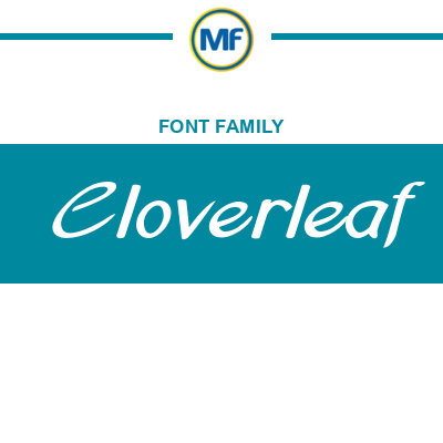 Cloverleaf Font Family: Download Free | MaisFontes