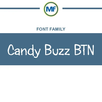 Download Candy Buzz BTN Fonts | MaisFontes
