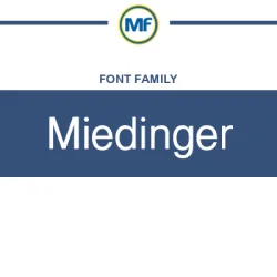 Miedinger Bold: Free Font Download | MaisFontes