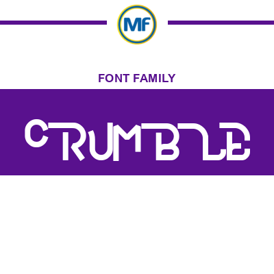 Crumble Young Font Family: Download Free | MaisFontes