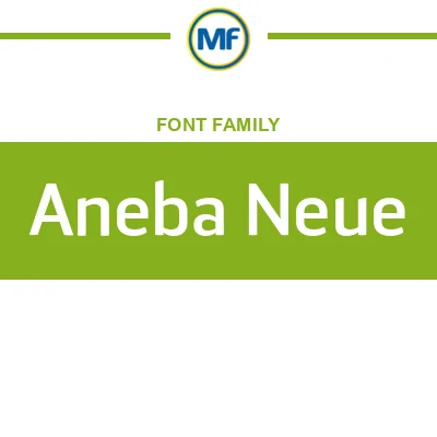 Aneba Neue Font Family: Download Free | MaisFontes