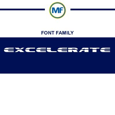 Download Excelerate Fonts | MaisFontes