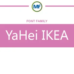 YaHei IKEA Font: Free Download | MaisFontes