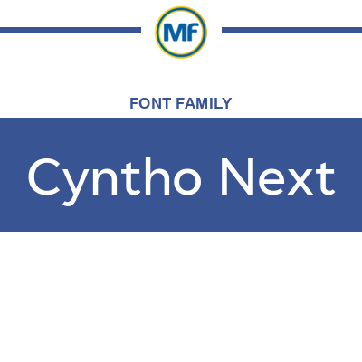 Download Cyntho Next Fonts | MaisFontes