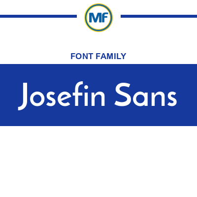 Download Josefin Sans Fonts (Google Fonts) | MaisFontes