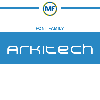 Download Arkitech Fonts | MaisFontes