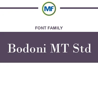 Download Bodoni MT Std Fonts | MaisFontes