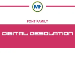 Digital Desolation Plus: Free Font Download | MaisFontes