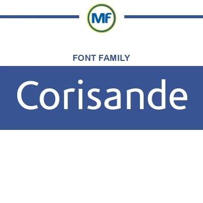 Download Corisande Fonts | MaisFontes