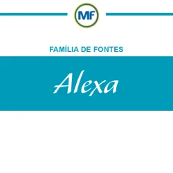Alexa: Baixar Fonte Grátis | MaisFontes
