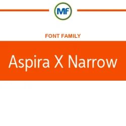 Aspira X Narrow Bold Font: Free Download | MaisFontes