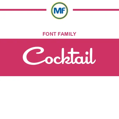 Download Cocktail Fonts | MaisFontes