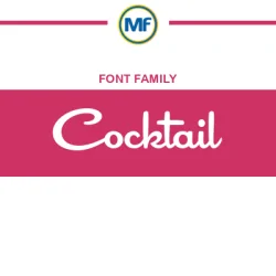 Cocktail Script: Free Font Download | MaisFontes