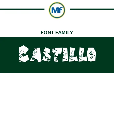 Castillo Font Family: Download Free | MaisFontes
