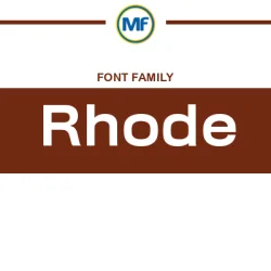 Rhode Bold Extended Font: Free Download | MaisFontes