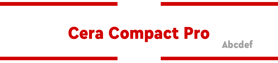 Cera Compact Pro Black: Free Font Download | MaisFontes