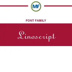 Linoscript Bold: Free Font Download | MaisFontes