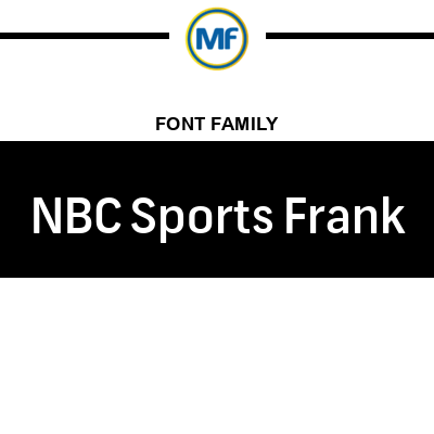 Download NBCSN Frank Fonts | MaisFontes