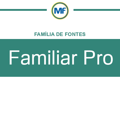 Familiar Pro Família de Fontes: Baixe Grátis | MaisFontes