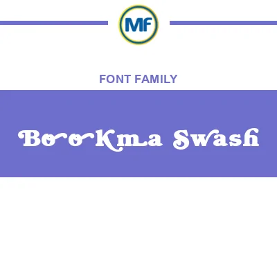 Download Bookma Swash Fonts | MaisFontes