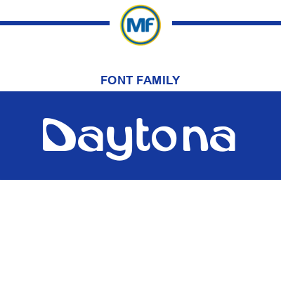 Daytona Font Family: Free Download | MaisFontes