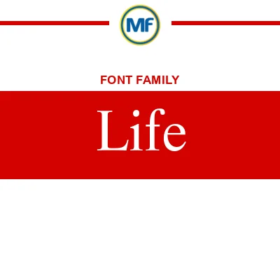 Download Life Fonts | MaisFontes
