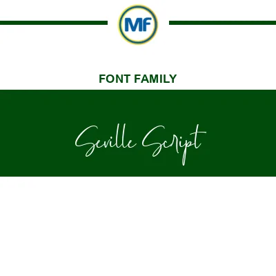Download Seville Script Fonts | MaisFontes