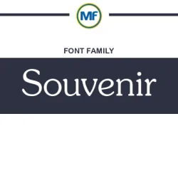Souvenir Bold Font: Free Download | MaisFontes