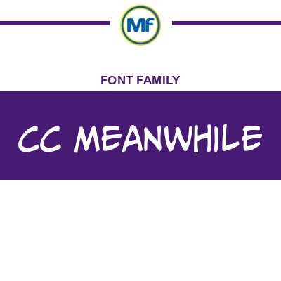 Download CC Meanwhile Fonts | MaisFontes