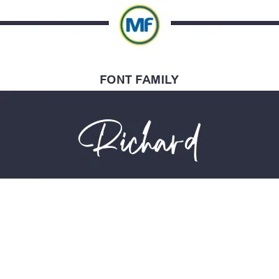 Download Richard Fonts | MaisFontes