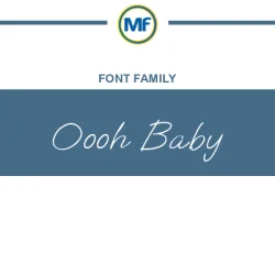 Oooh Baby Regular: Free Font Download | MaisFontes