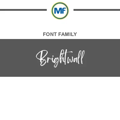 Download Brightwall Fonts | MaisFontes