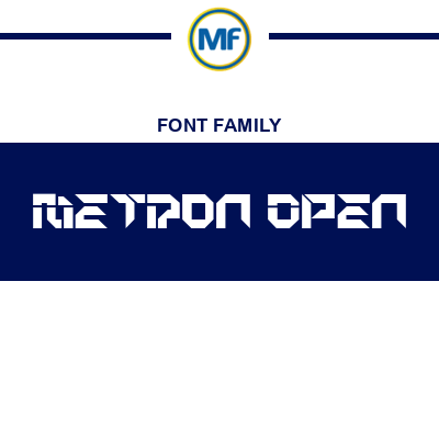 Download Metron Open Fonts | MaisFontes