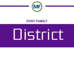 District Bold Alternate: Free Font Download | MaisFontes