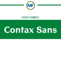 Contax Sans 55 Regular: Free Font Download | MaisFontes
