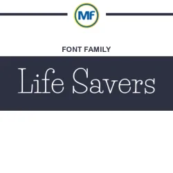 Life Savers Font: Free Download | MaisFontes
