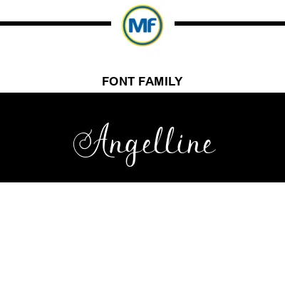 Download Angelline Fonts | MaisFontes