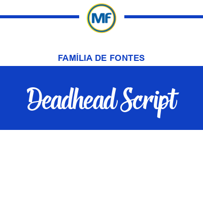 Baixar Fontes Deadhead Script | MaisFontes