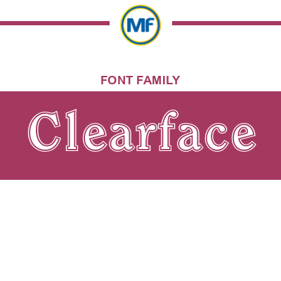 Download ITC Clearface Fonts | MaisFontes