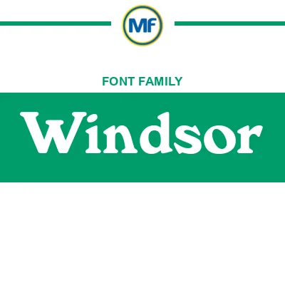 Download Windsor Fonts | MaisFontes