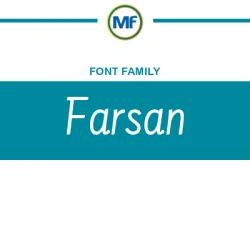 Farsan Italic Font: Free Download | MaisFontes