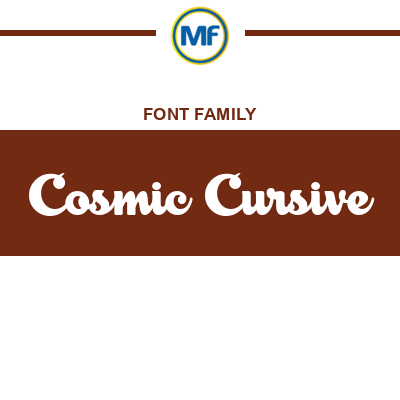 Download LHF Cosmic Cursive Fonts | MaisFontes