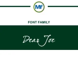 Dear Joe 06: Free Font Download | MaisFontes